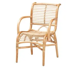 BALI & PARI Seminyak Natural Rattan Lounge Chai R - One-color