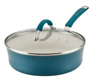 RACHAEL RAY Cucina Ceramic Nonstick Saute Pan W Ith Lid 3-quart - One-color