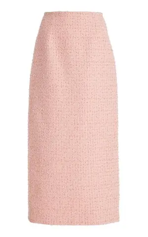 Pink Tweed Midi