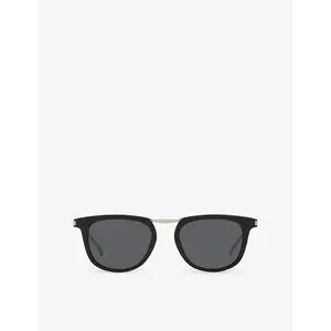 Saint Laurent Sl 753 Branded Sunglasses - Black