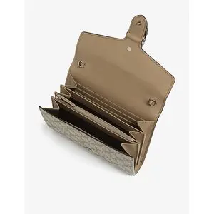 Gucci Gg Supreme Dionysus Wallet-on-chain - Beige