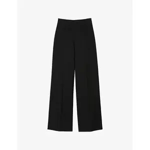 Women's Mid-Rise Wide-Leg Casual Pants