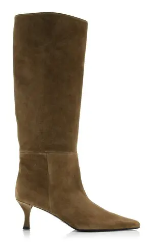 Women's Knee High Suede Boots