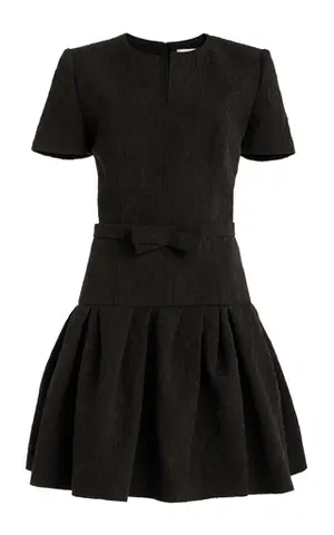 Carolina Herrera Bow-detailed Mini Dress