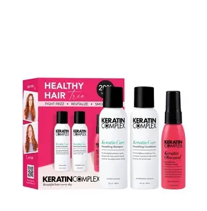 KERATIN COMPLEX Healthy Hair Trio Kit - Pink