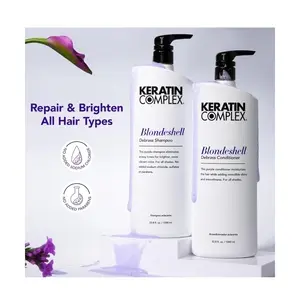 KERATIN COMPLEX Blondeshell Debrass Shampoo - White