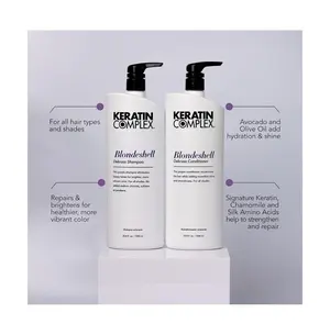 KERATIN COMPLEX Blondeshell Debrass Shampoo - White