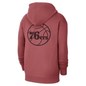 JORDAN BRAND Philadelphia 76ers Courtside Statement Edition Pullover Hoodie