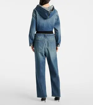 Alaïa High-rise Straight Jeans