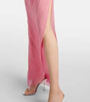 Blumarine Georg Embellished Maxi Dress