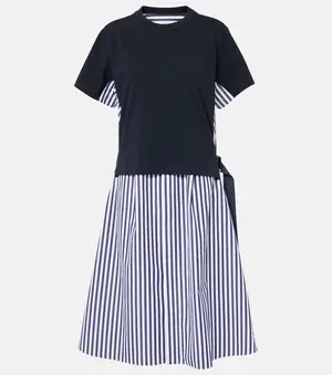 Sacai T Shirt Day Dresses