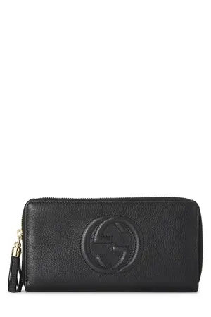 Gucci Soho Zip Around Wallet - Black