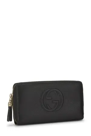 Gucci Soho Zip Around Wallet - Black