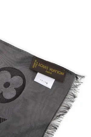 LOUIS VUITTON Monogram Silk Scarf