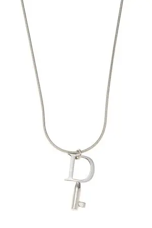 Dior Key Pendant Necklace