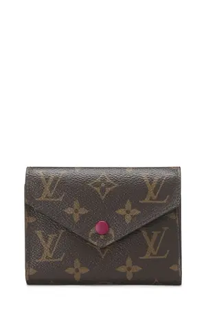 LOUIS VUITTON Monogram Canvas Victorine Wallet - Brown