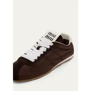 Miu Miu Low-top Sneakers - Burro