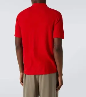 Arch4 Mr Rochester Cashmere Polo Shirt - Red
