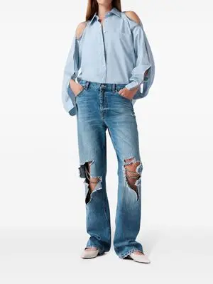 Stella McCartney Falabella Chain Shirt - Blue