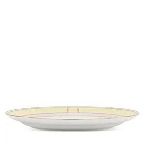 GINORI 1735 Colonna Diva Flate Plate - Giallo