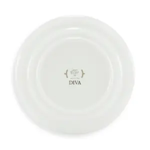 GINORI 1735 Colonna Diva Flate Plate - Giallo