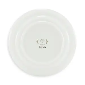GINORI 1735 Colonna Diva Flate Plate - Verde