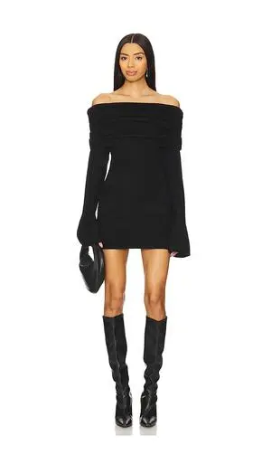 SEROYA Selene Mini Dress - Black