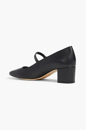 STUART WEITZMAN Louise Leather Mary Jane Pumps