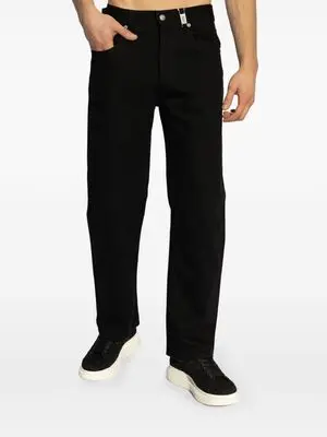 Alexander McQueen Straight-leg Jeans - Black