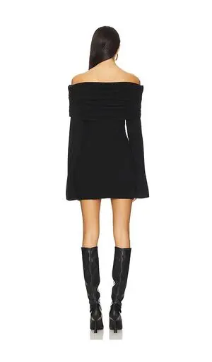 SEROYA Selene Mini Dress - Black
