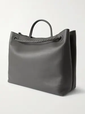 Bottega Veneta Andiamo Large Intrecciato Leather Tote