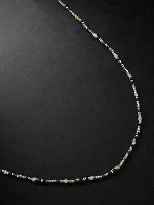 MAOR M. Cohen Percep Convertible Sterling Multi-stone Beaded Necklace