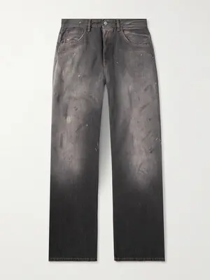 Men's Paint Splatter Jeans