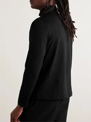 Lululemon Slim-fit Stretch Recycled-jersey Half-zip Top