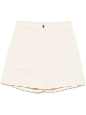 Moncler Gabardine-weave Shorts