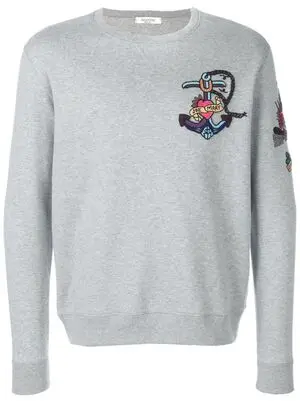 Valentino Garavani Embroidered Sweatshirt