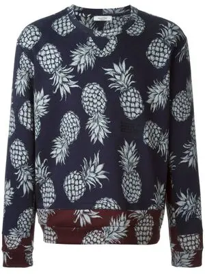Valentino Garavani Printed Sweatshirt - Blue
