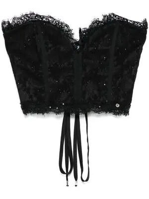 NISSA Lace Corset Top