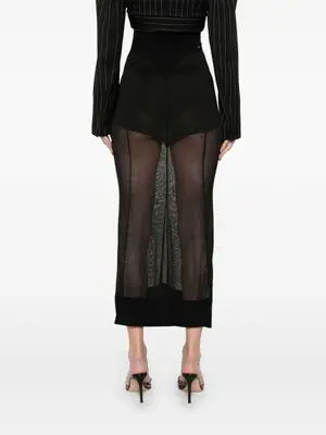 JEAN PAUL GAULTIER Knitted Maxi Skirt