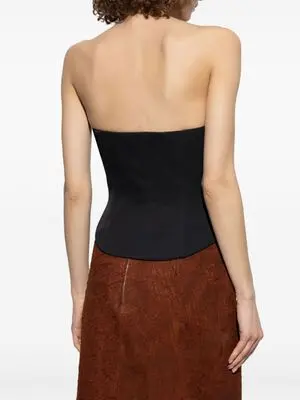 Alexander McQueen Zip-up Corset Top