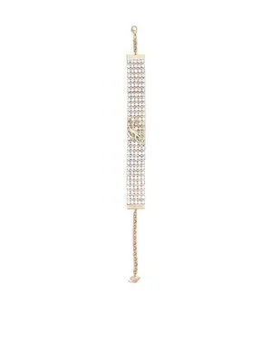 Blumarine Crystal-embellished Necklace - Gold