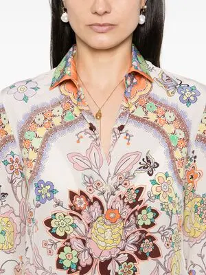 Etro Floral-print Shirt