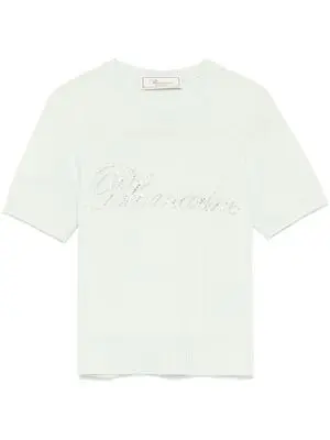 Blumarine Cuffed T-shirts For Women