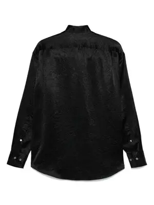 Filippa K Crinkle Shirt - Black