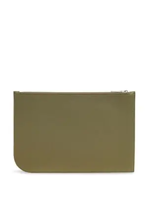 Alexander McQueen Leather Clutch - Green
