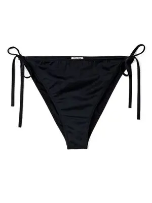 Miu Miu Classic Bikini Bottom - Black
