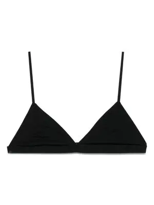 BASERANGE Triangle-cup Bra - Black