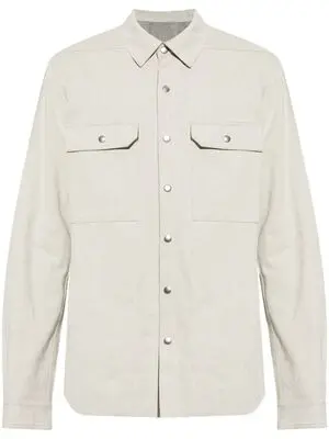 Rick Owens Flap-pocket Shirt Jacket - Neutrals