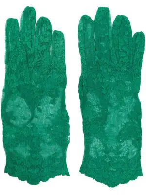 IOANA CIOLACU Brody Gloves - Green