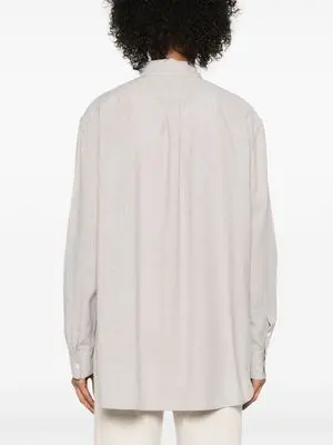 TOTEME Mélange-effect Shirt - Grey
